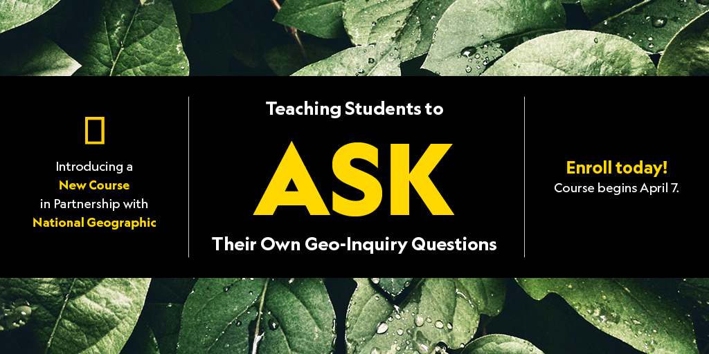 Teaching Students to ASK Their Own Geo-Inquiry Questions - Right ...